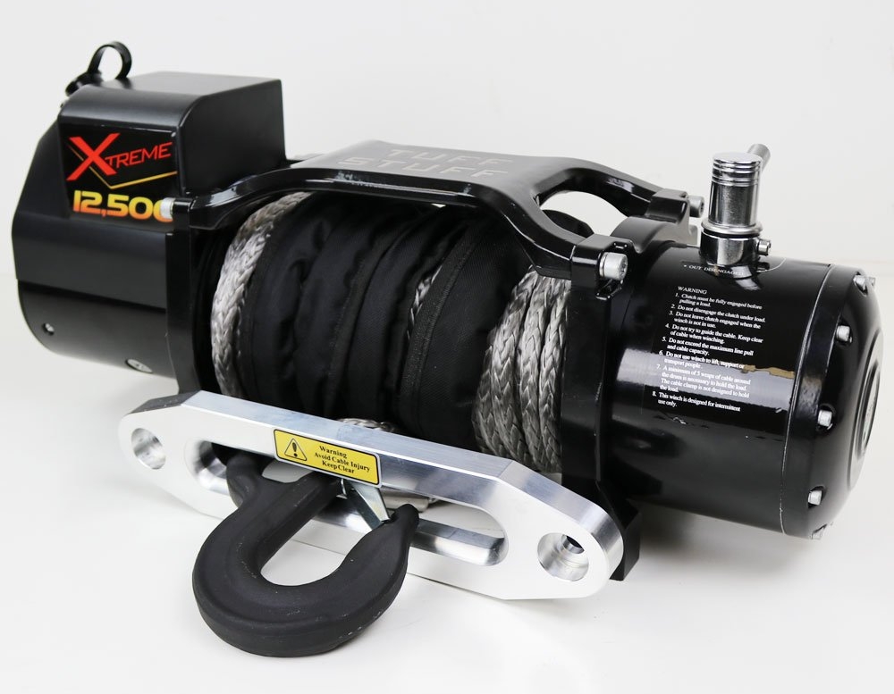 Tuff Stuff Xtreme 12500 Winch, Synthetic TS-12500-XT-SYN - Roundforge
