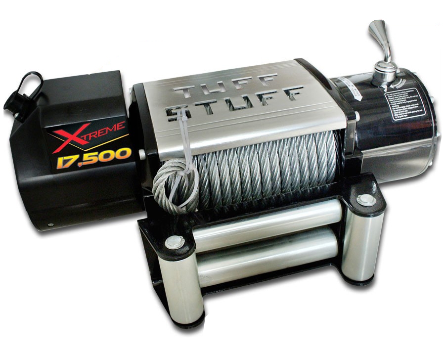 Tuff Stuff Xtreme 17,500 lb. Winch, Steel TS-17500-XT - Roundforge